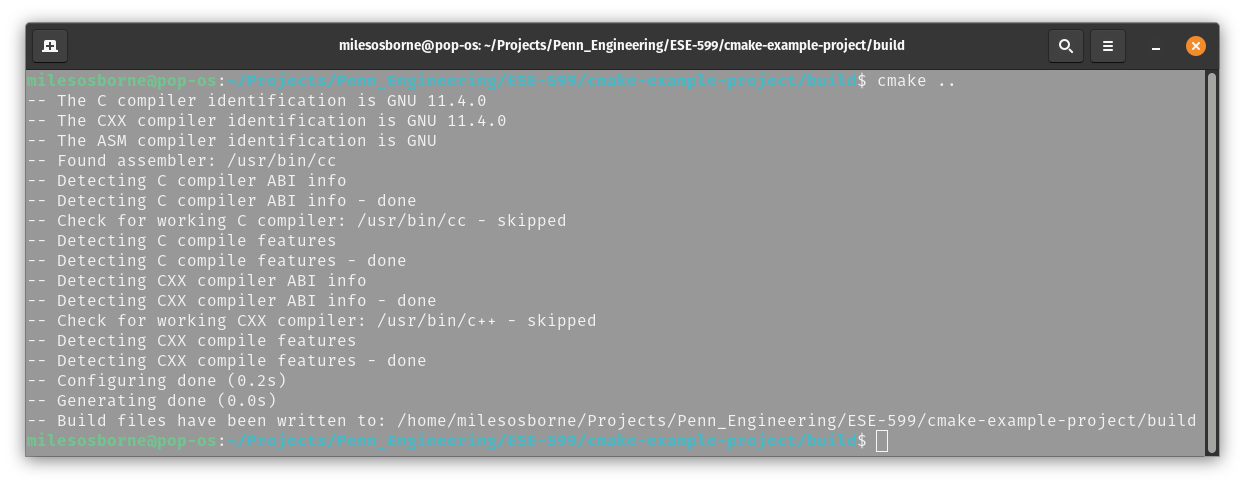 3. Getting Started with Cmake - UPenn Embedded Systems Handbook